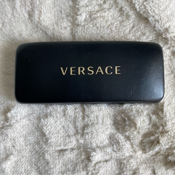 Versace | Accessories | Versace Eyeglass Hard Shell Velvet Case | Poshmark